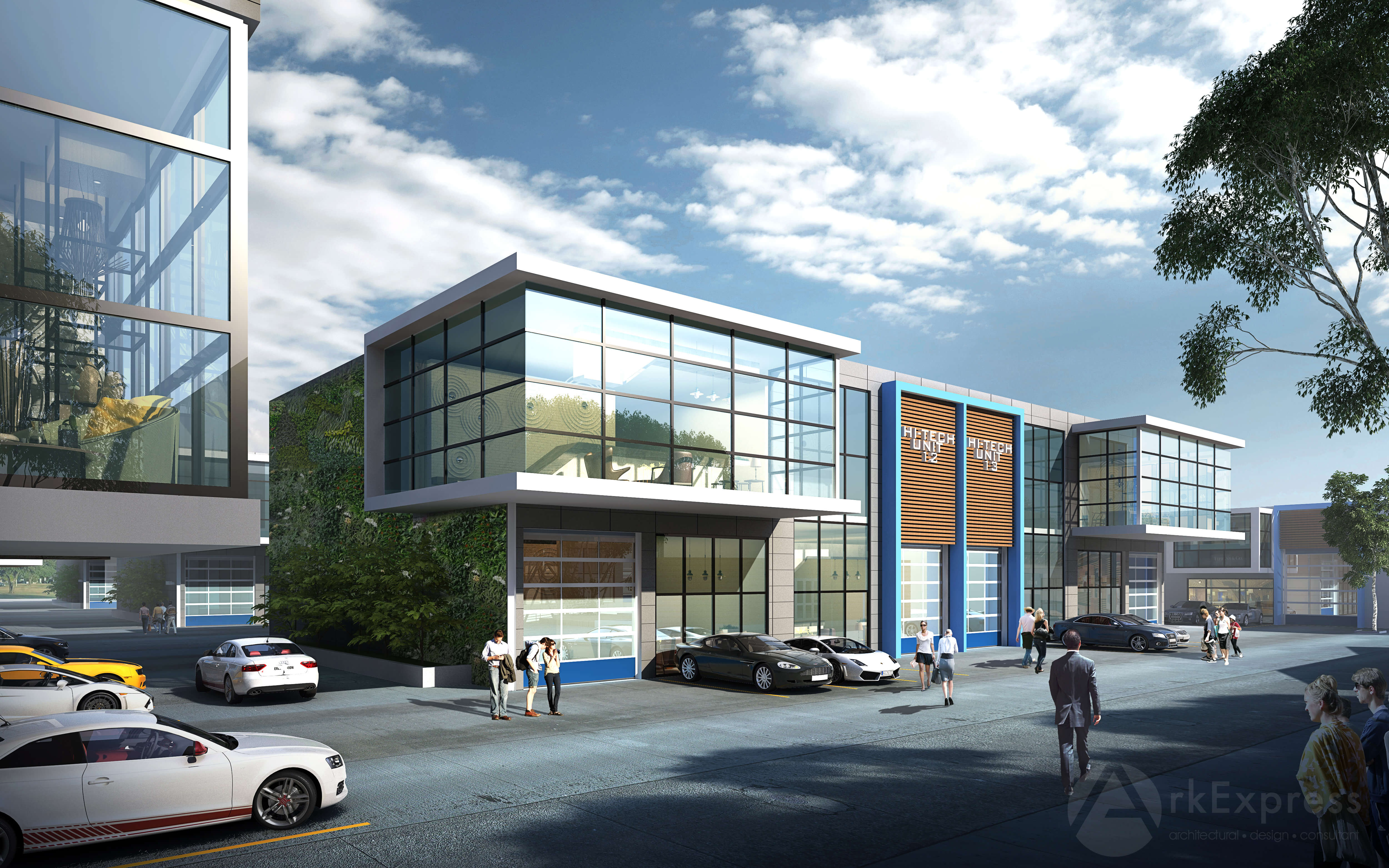 Industrial Business Complex - Punchbowl, NSW | ArkExpress Design ...