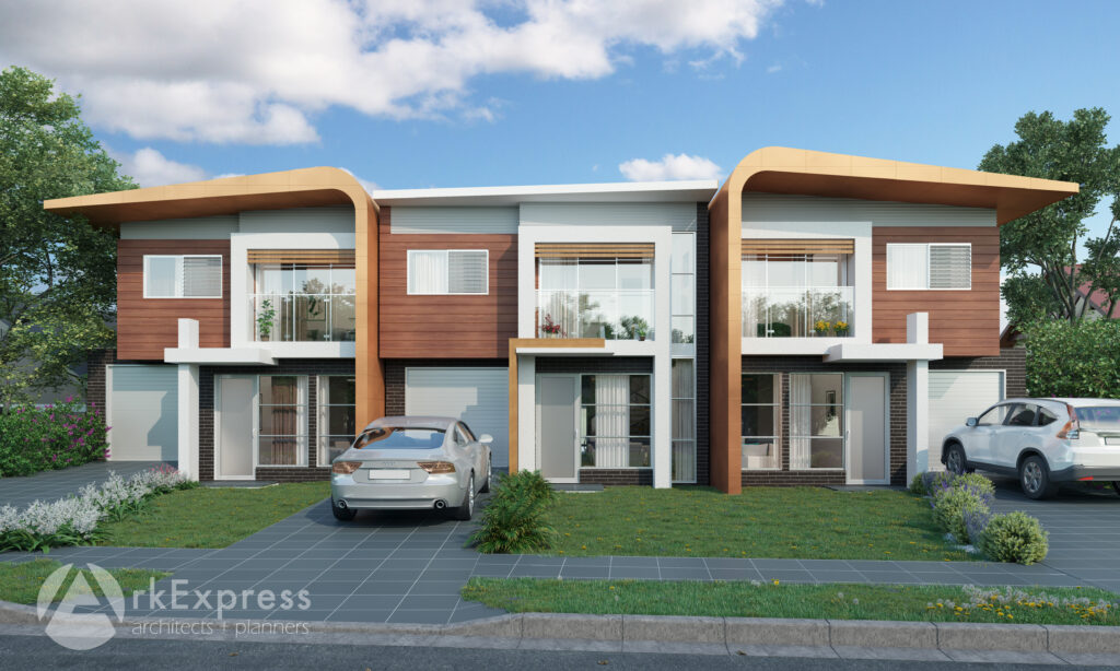 Three Narrow Lot Houses (Triplex Looking) - Fairfield, NSW | ArkExpress ...