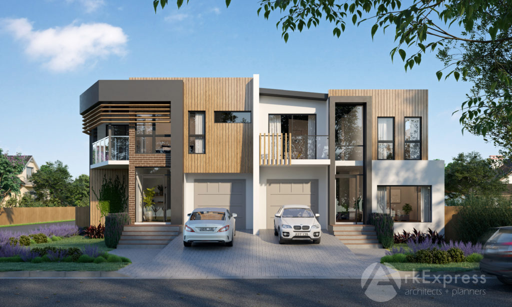 Modern Dual Occupancy - Canley Heights, NSW | ArkExpress Design ...
